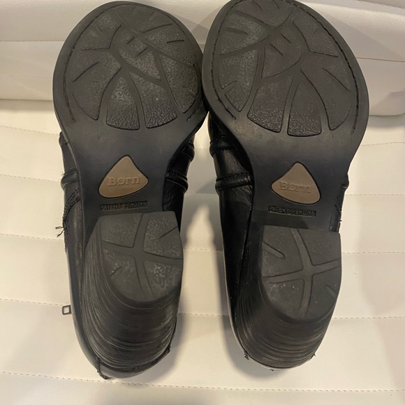 Born | Shoes | Born Black Leather Ankle Boots | Poshmark